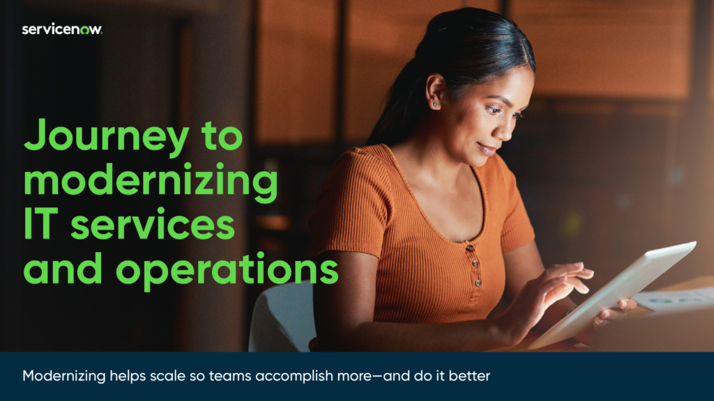 Journey to modernizing IT services and operations - ITTech